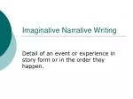 PPT - Imaginative Writing PowerPoint Presentation, free download - ID ...