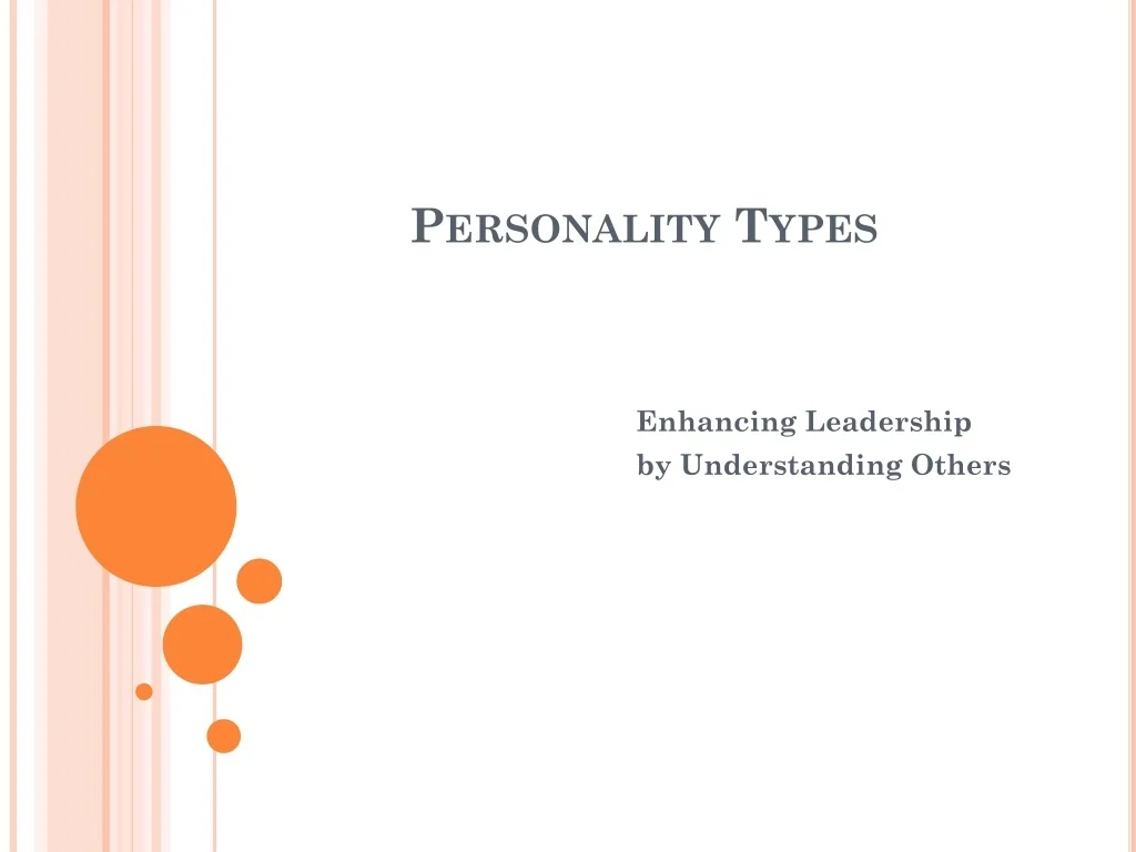 PPT - Personality Types PowerPoint Presentation, free download - ID:9571752