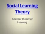 PPT - BEHAVIORAL LEARNING THEORY Response-Stimulus-Response model of ...