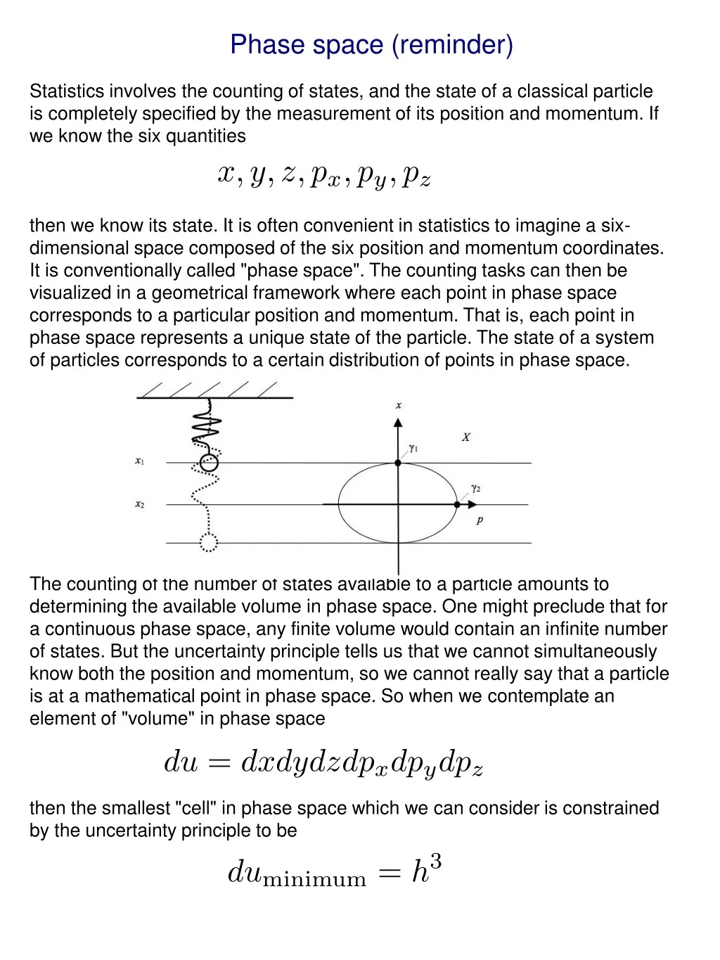 PPT - Phase space (reminder) PowerPoint Presentation, free download ...