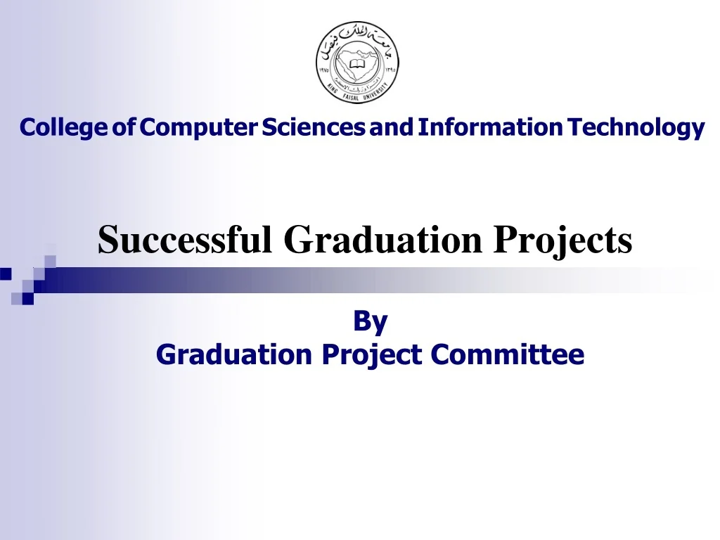 PPT - Successful Graduation Projects PowerPoint Presentation, free ...