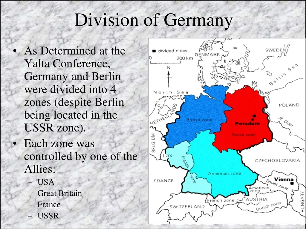 PPT - Division of Germany PowerPoint Presentation, free download - ID ...