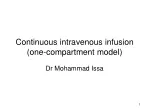 PPT - One Compartment Open Model IV bolus PowerPoint Presentation, free ...