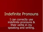PPT - INDEFINITE PRONOUNS PowerPoint Presentation, free download - ID ...