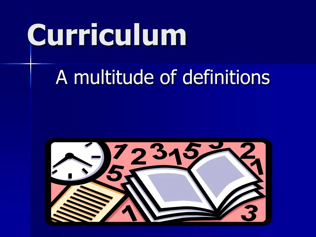 PPT - Curriculum PowerPoint Presentation, free download - ID:9575627