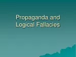 PPT - Propaganda and Fallacies PowerPoint Presentation, free download ...