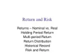 PPT - Risk and Return PowerPoint Presentation, free download - ID:3009381