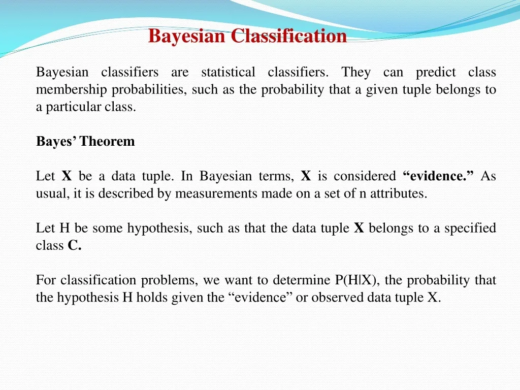 PPT - Bayesian Classification PowerPoint Presentation, free download - ID:9578660