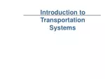 PPT - Introduction to Transportation Engineering PowerPoint ...