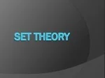 PPT - Set Theory PowerPoint Presentation, free download - ID:6996405
