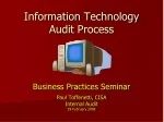 PPT - Global Technology Audit Guide PowerPoint Presentation, free ...