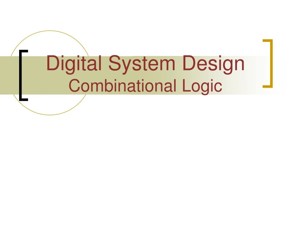 PPT - Comprehensive Guide to Digital System Design with Decoders ...