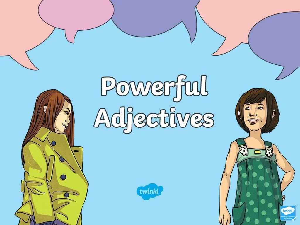 PPT - Enhancing Sentences with Powerful Adjectives PowerPoint ...