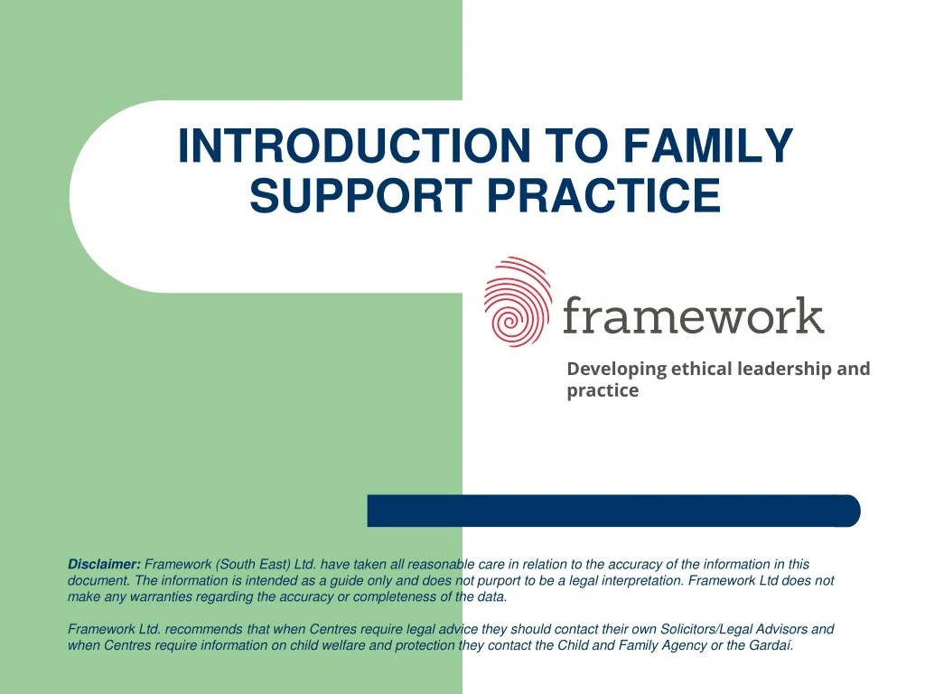 PPT - INTRODUCTION TO FAMILY SUPPORT PRACTICE PowerPoint Presentation ...