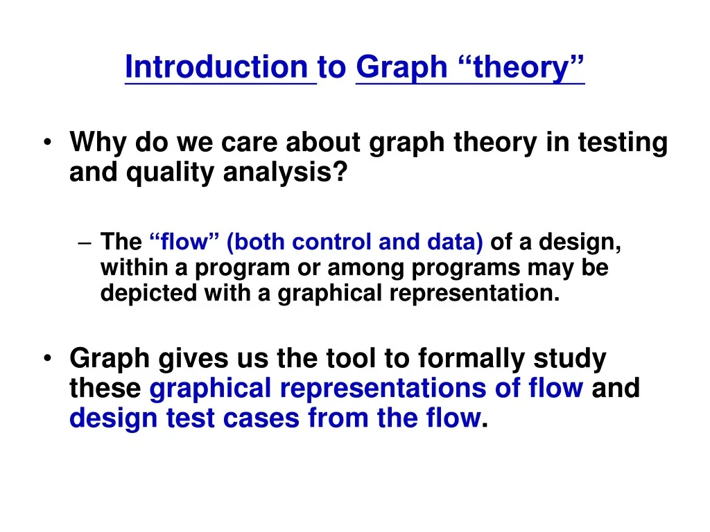PPT - Introduction to Graph “theory” PowerPoint Presentation, free ...