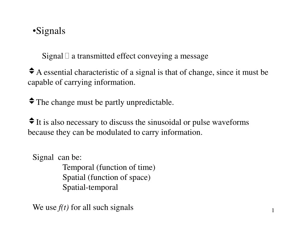 PPT - Signals PowerPoint Presentation, free download - ID:9587032
