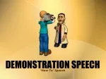 PPT - DEMONSTRATION SPEECH PowerPoint Presentation, free download - ID ...