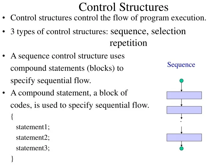 PPT Control Structures PowerPoint Presentation Free Download ID