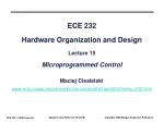 PPT - MICROPROGRAMMED CONTROL PowerPoint Presentation, free download ...
