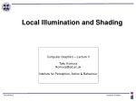 PPT - Illumination and Shading PowerPoint Presentation, free download ...