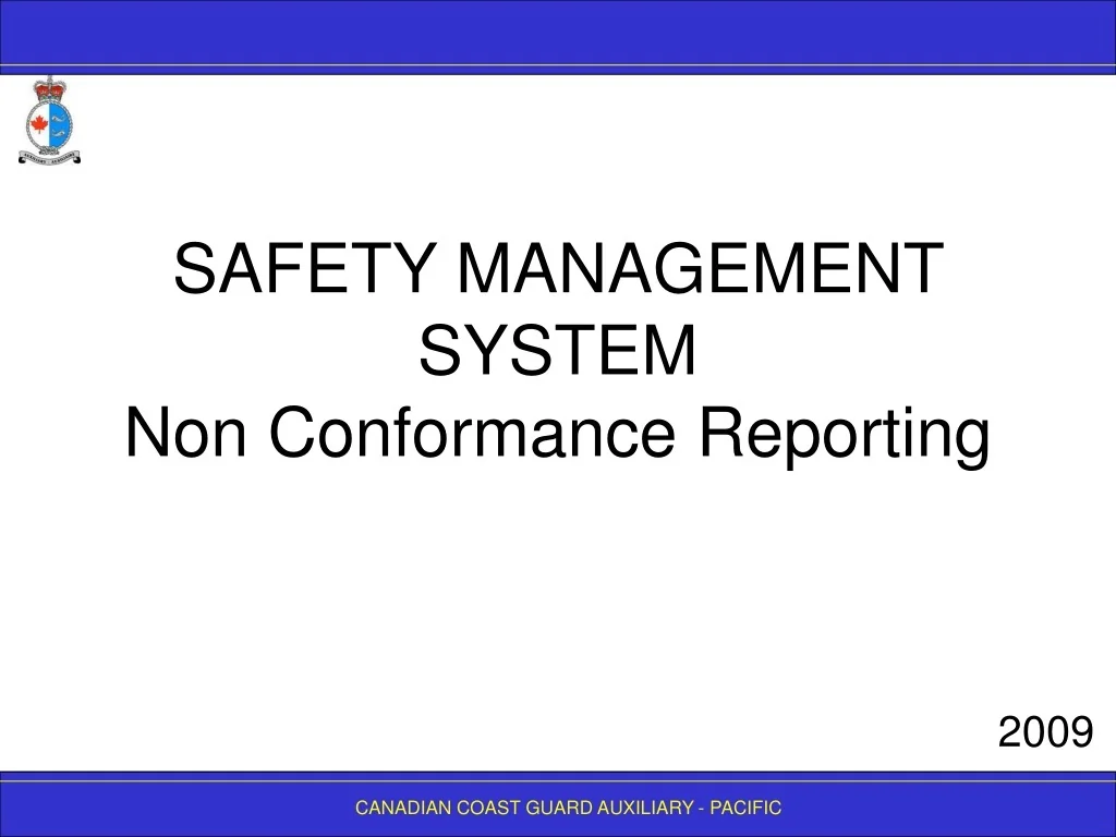 PPT - Safety Non-Conformance Management System PowerPoint Presentation ...