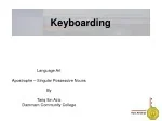 PPT - Keyboarding for Kids PowerPoint Presentation, free download - ID ...