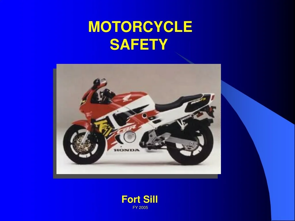 PPT - Comprehensive Motorcycle Safety Guidelines for Army Personnel ...