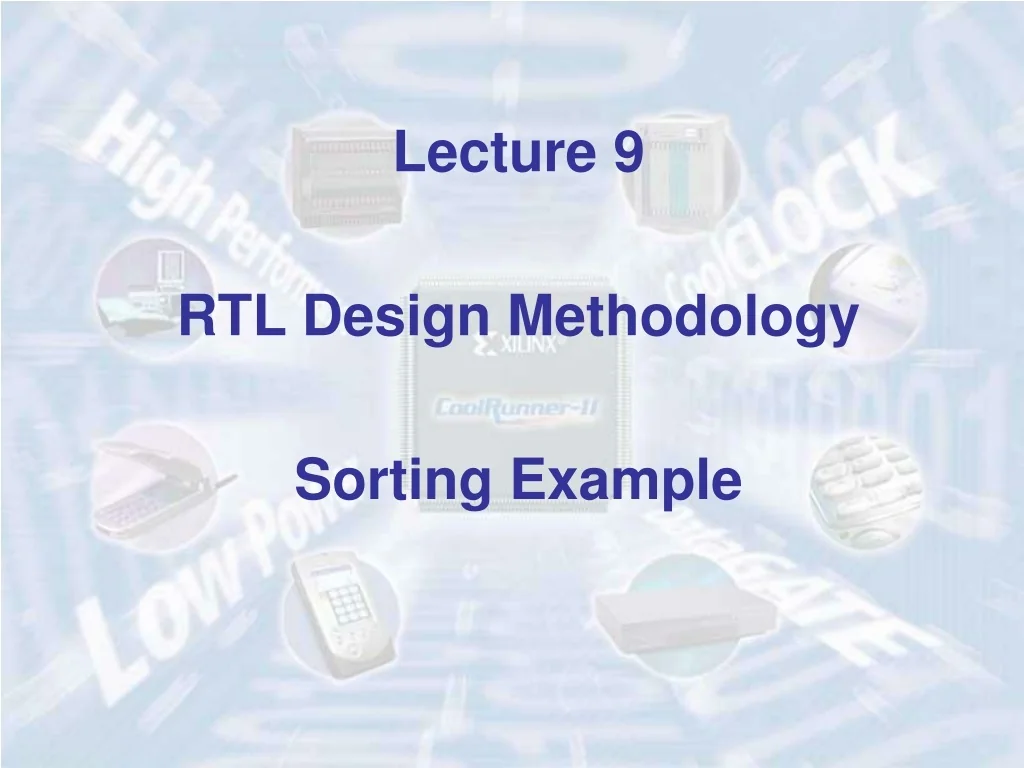 PPT - Digital System Sorting Example: RTL Design Steps PowerPoint ...