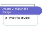 PPT - Chapter 1 Matter and Change PowerPoint Presentation, free ...