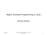 PPT - Object-Oriented Programming in Java PowerPoint Presentation, free download - ID:2557821
