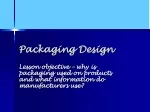 PPT - Introduction to Packaging Design PowerPoint Presentation, free download - ID:6747500