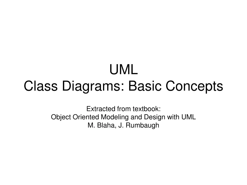 PPT - UML Class Diagrams PowerPoint Presentation, free download - ID ...