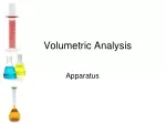 PPT - Volumetric Analysis PowerPoint Presentation, free download - ID ...