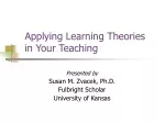 PPT - Chapter 3 Applying Learning Theories to Healthcare Practice ...