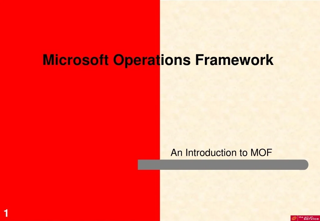 PPT - Microsoft Operations Framework PowerPoint Presentation, free ...