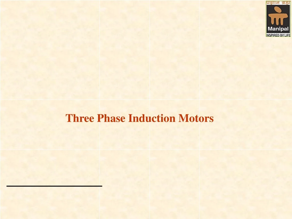 PPT - Three Phase Induction Motors PowerPoint Presentation, free ...