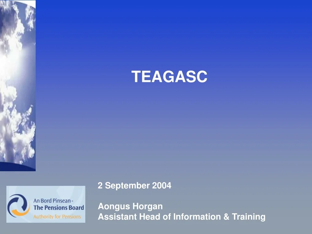PPT - TEAGASC PowerPoint Presentation, free download - ID:9598565
