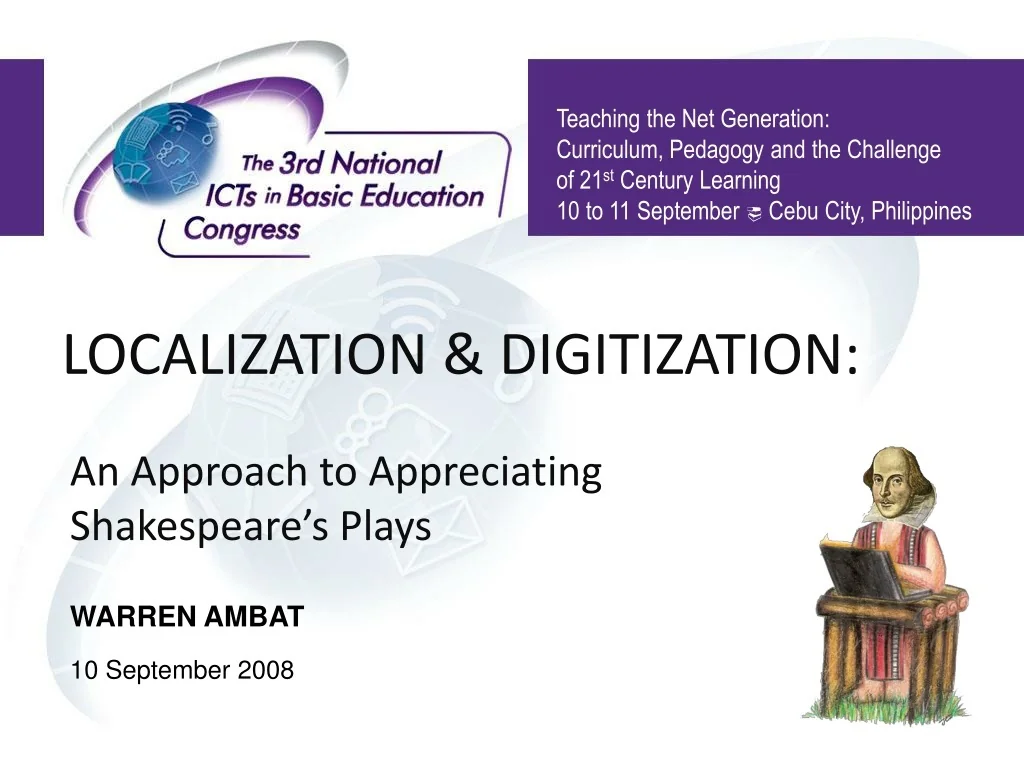 PPT - LOCALIZATION & DIGITIZATION: PowerPoint Presentation, free ...
