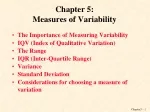 PPT - Chapter 5: Measures of Variability PowerPoint Presentation, free ...