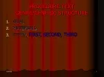 PPT - Procedure Text PowerPoint Presentation, free download - ID:192579