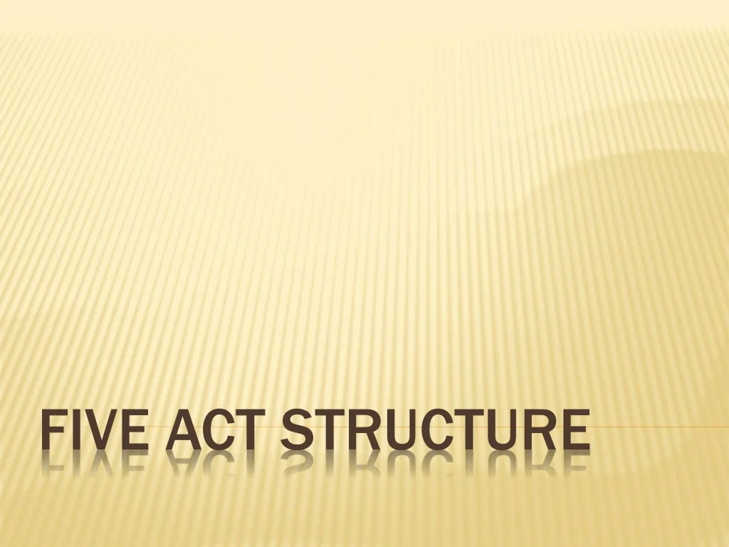 PPT - Shakespearean Tragedies: Five Acts Structure & Themes PowerPoint ...