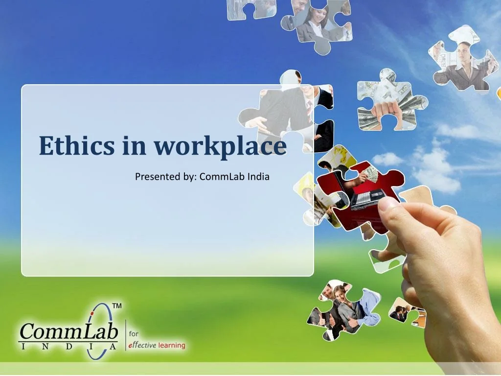 PPT - Ethics in workplace PowerPoint Presentation, free download - ID ...