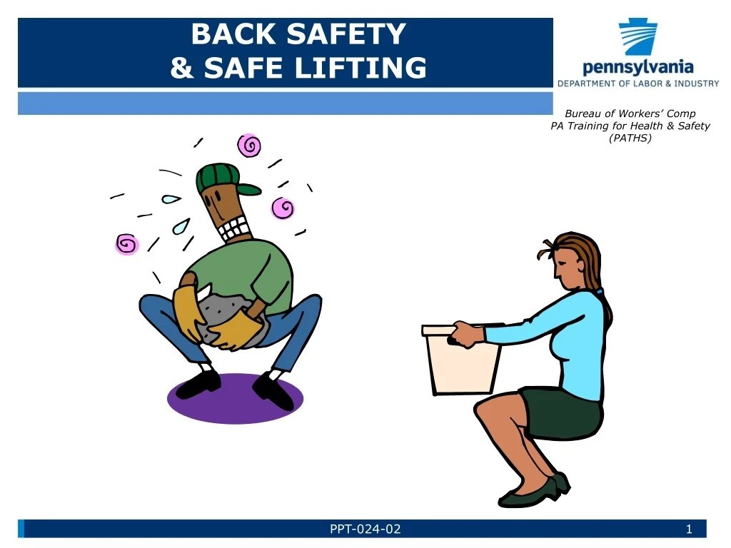 PPT - BACK SAFETY & SAFE LIFTING PowerPoint Presentation, free download ...
