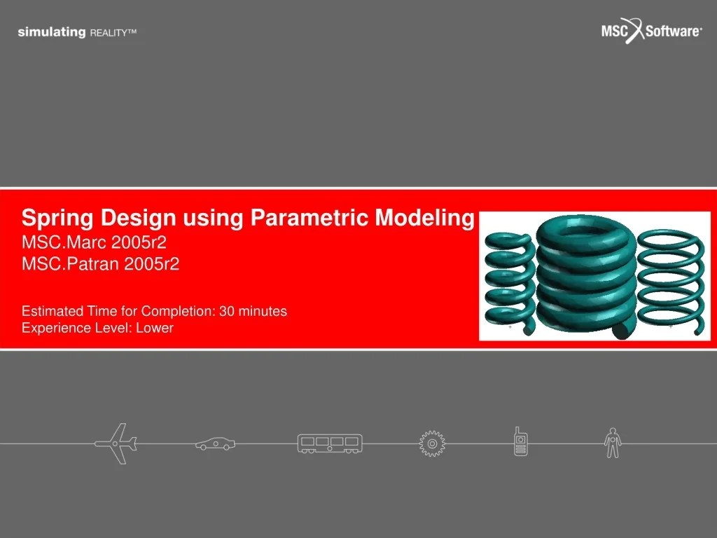PPT - Spring Design using Parametric Modeling PowerPoint Presentation ...