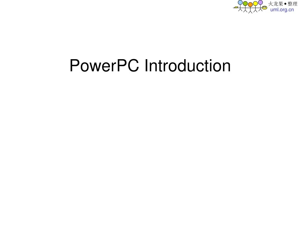 PPT - PowerPC Overview: Architecture, History, and Market Evolution ...
