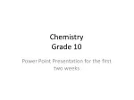 PPT - Grade 9 - Chemistry PowerPoint Presentation, free download - ID ...