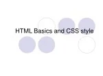 PPT - HTML Basics and CSS style PowerPoint Presentation, free download ...