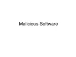 PPT - Lecture 11 Malicious Software PowerPoint Presentation, free ...