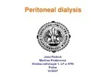 PPT - Peritoneal dialysis PowerPoint Presentation, free download - ID ...