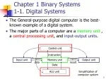 PPT - Chapter 1 Binary Systems PowerPoint Presentation, free download ...